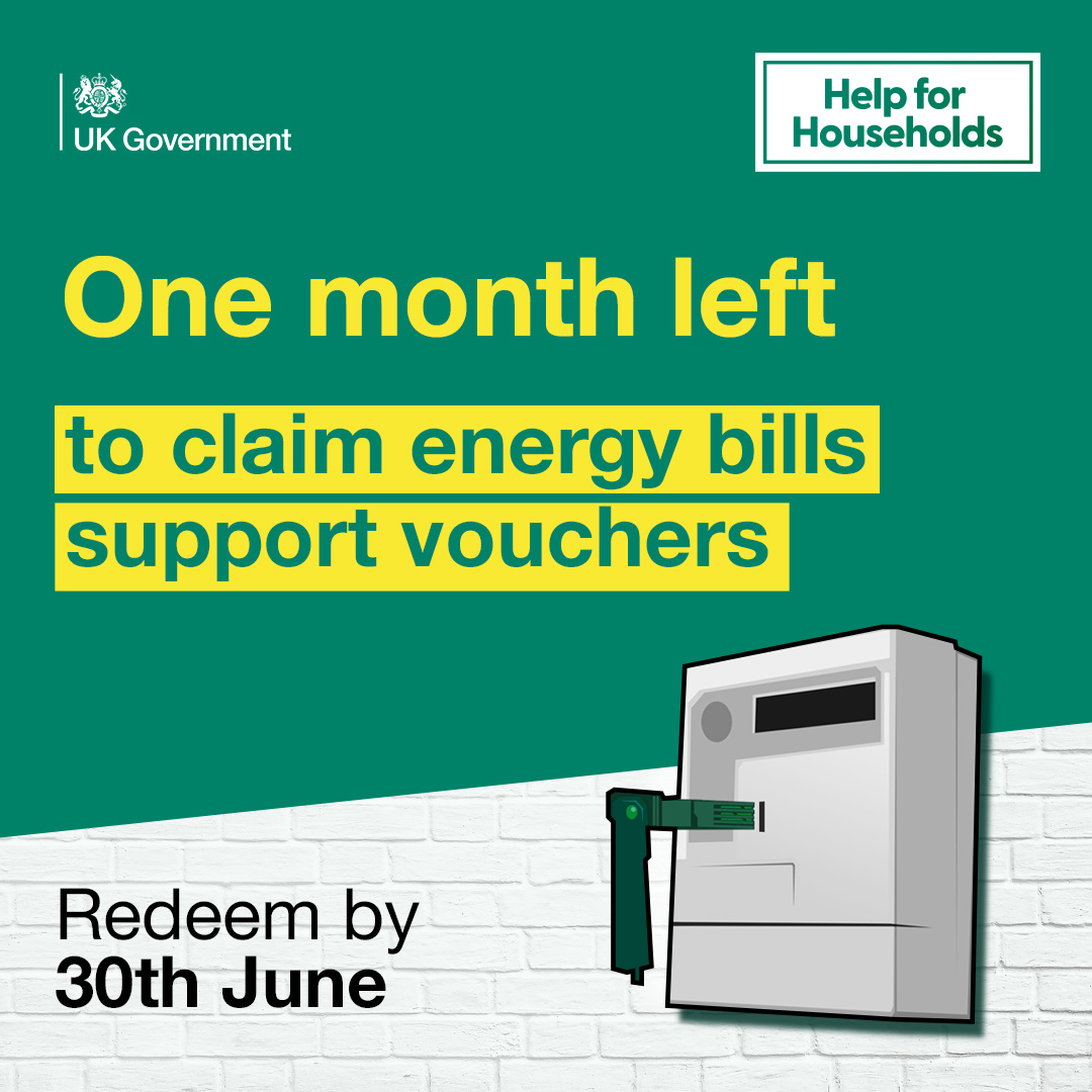 Claim your Energy Voucher by 30 June 2023 | Lichfield Foodbank